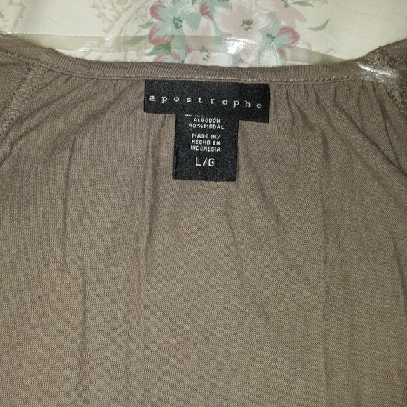 Apostrophe | Tops | Apostrophe Brand Shirts | Poshmark